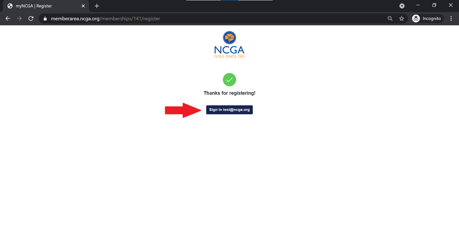 How To: Activate Your NCGA Member Tee Time Login
